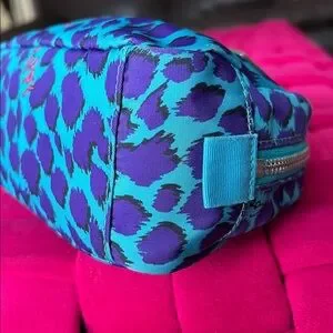Coach | Bags | Coach Poppy Ocelot Cosmetic Bageuc | Poshmark